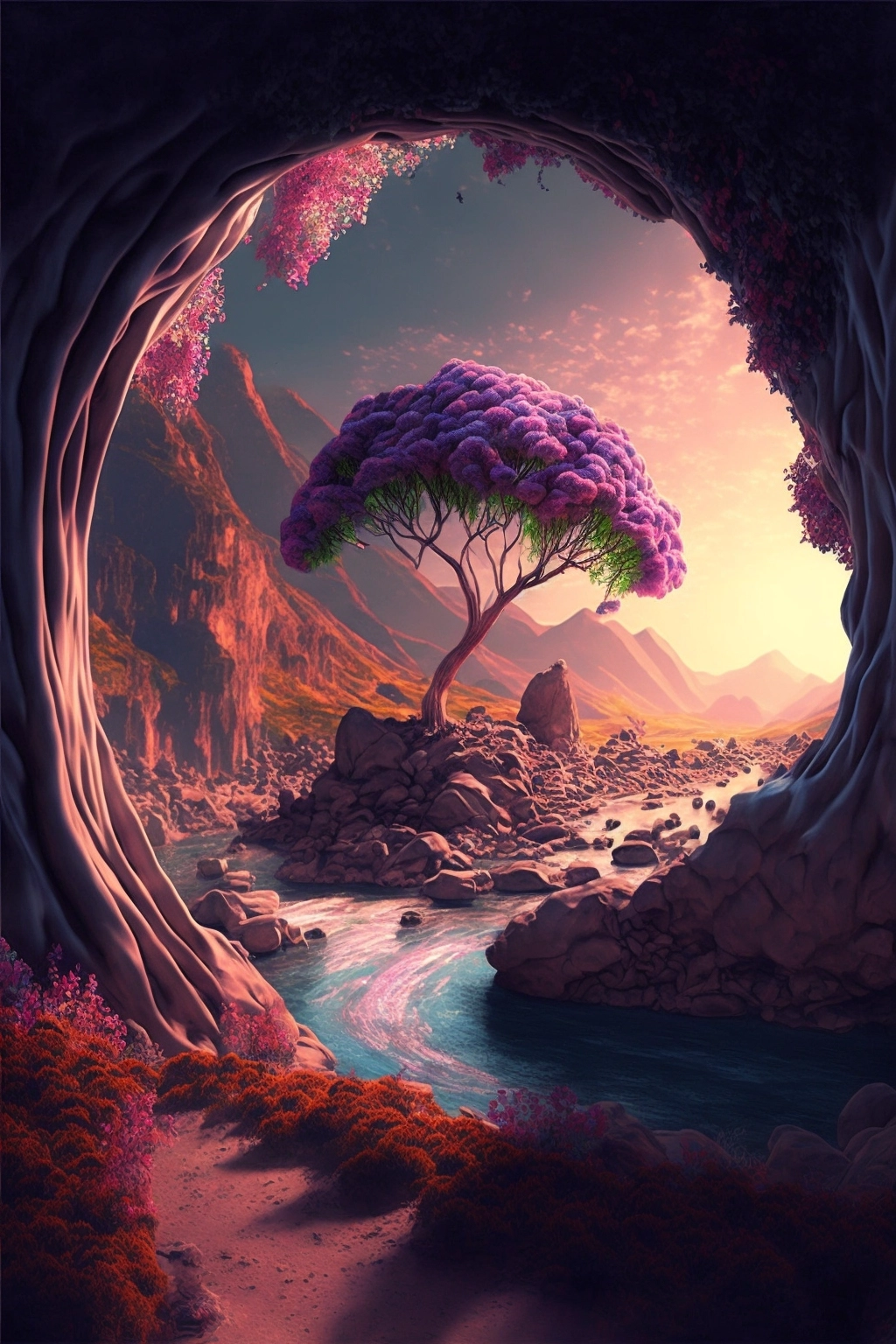 Mystical Mindscapes: 8k Photographs Of Dynamic Landscapes • PromptDen