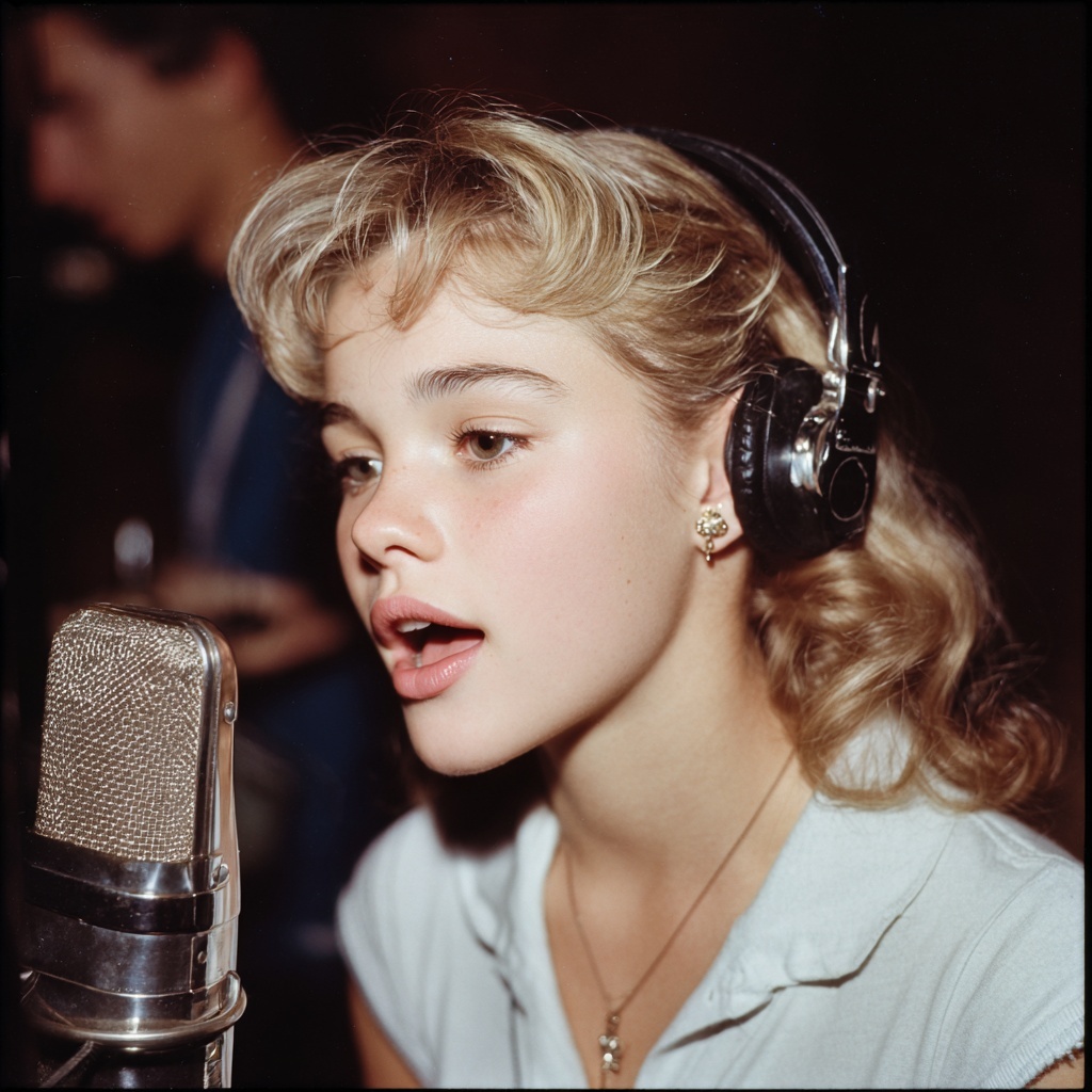 Young Singer Tuesday Weld In Contemporary Studio • PromptDen