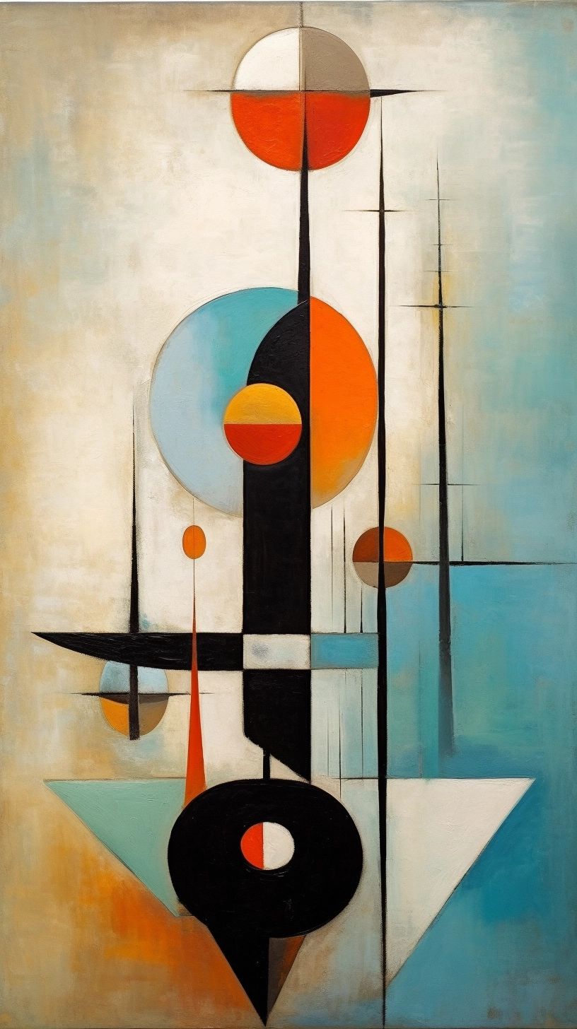 Abstract Art: Coexisting Asymmetry And Balance • PromptDen