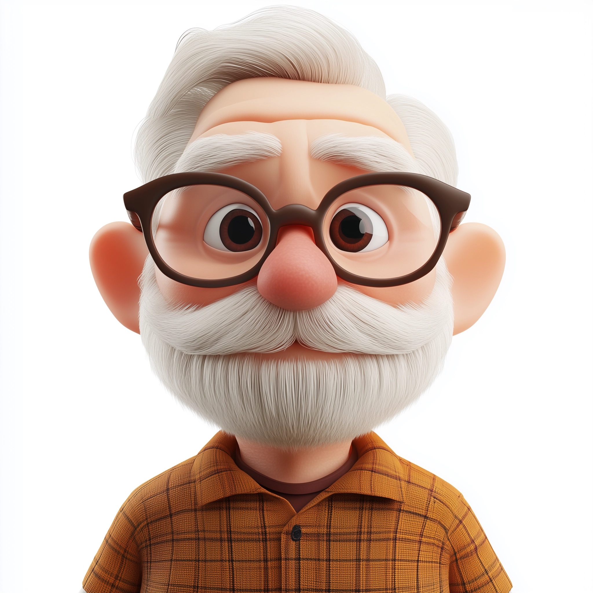 3d Pixar Cartoon Grandpa - Whimsical & Fun! • PromptDen