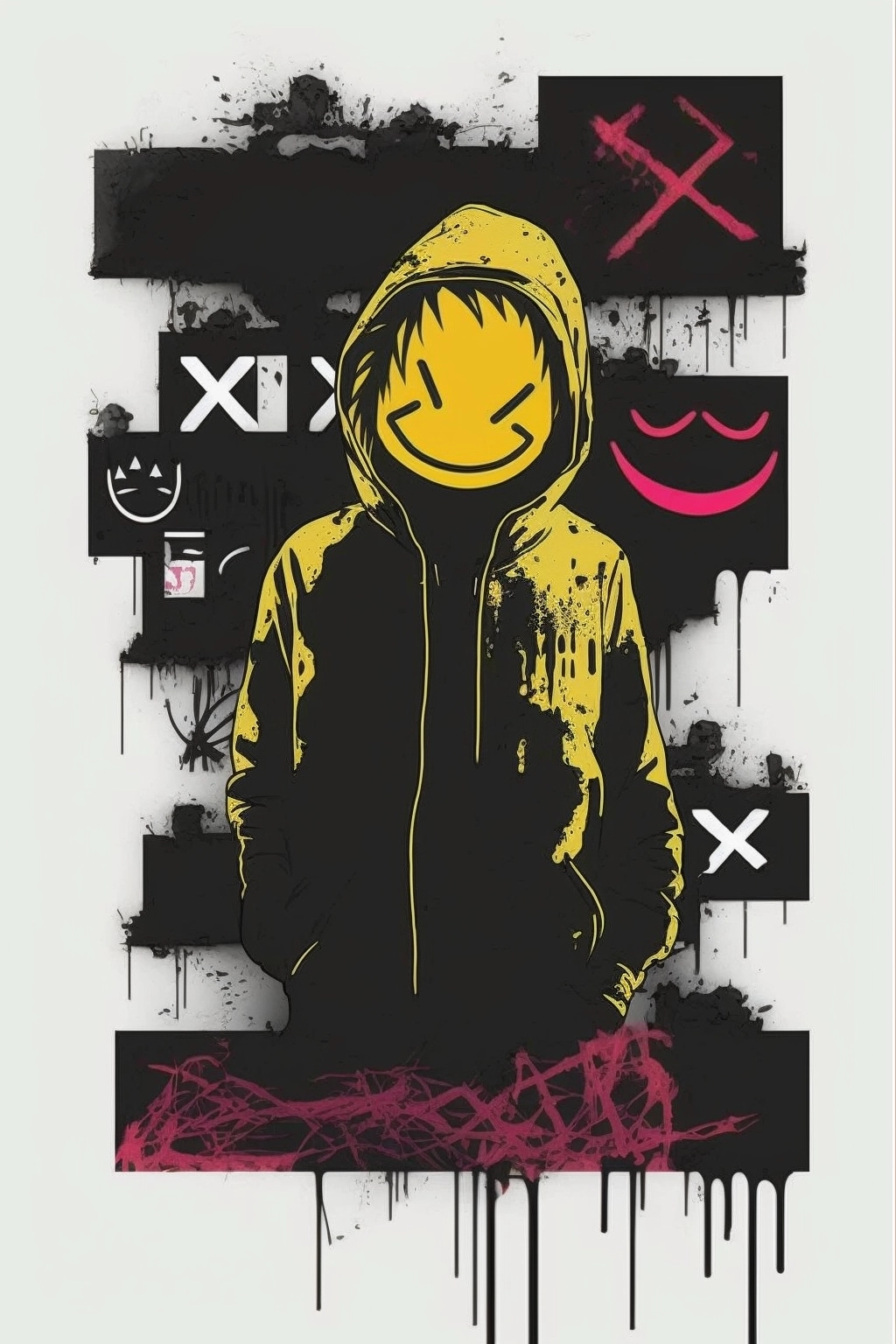 Bad Attitude: Cartoon Graffiti Art • PromptDen