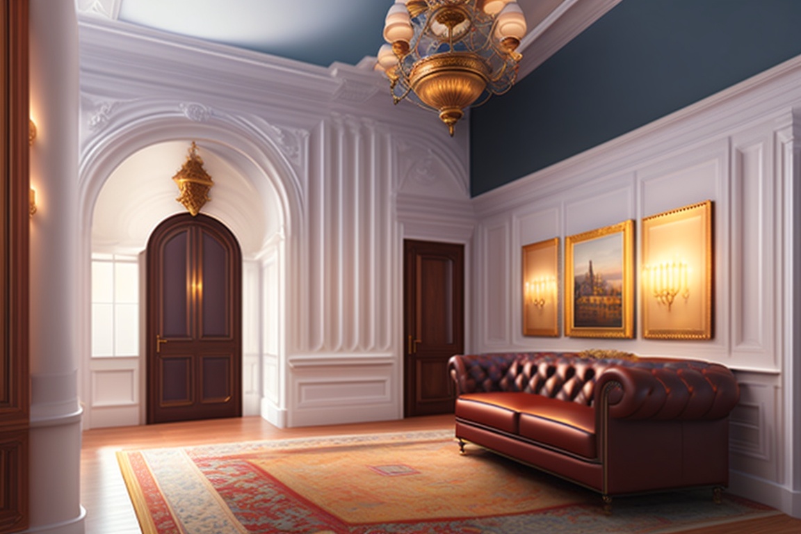 Step Into A Luxurious Social Room • PromptDen