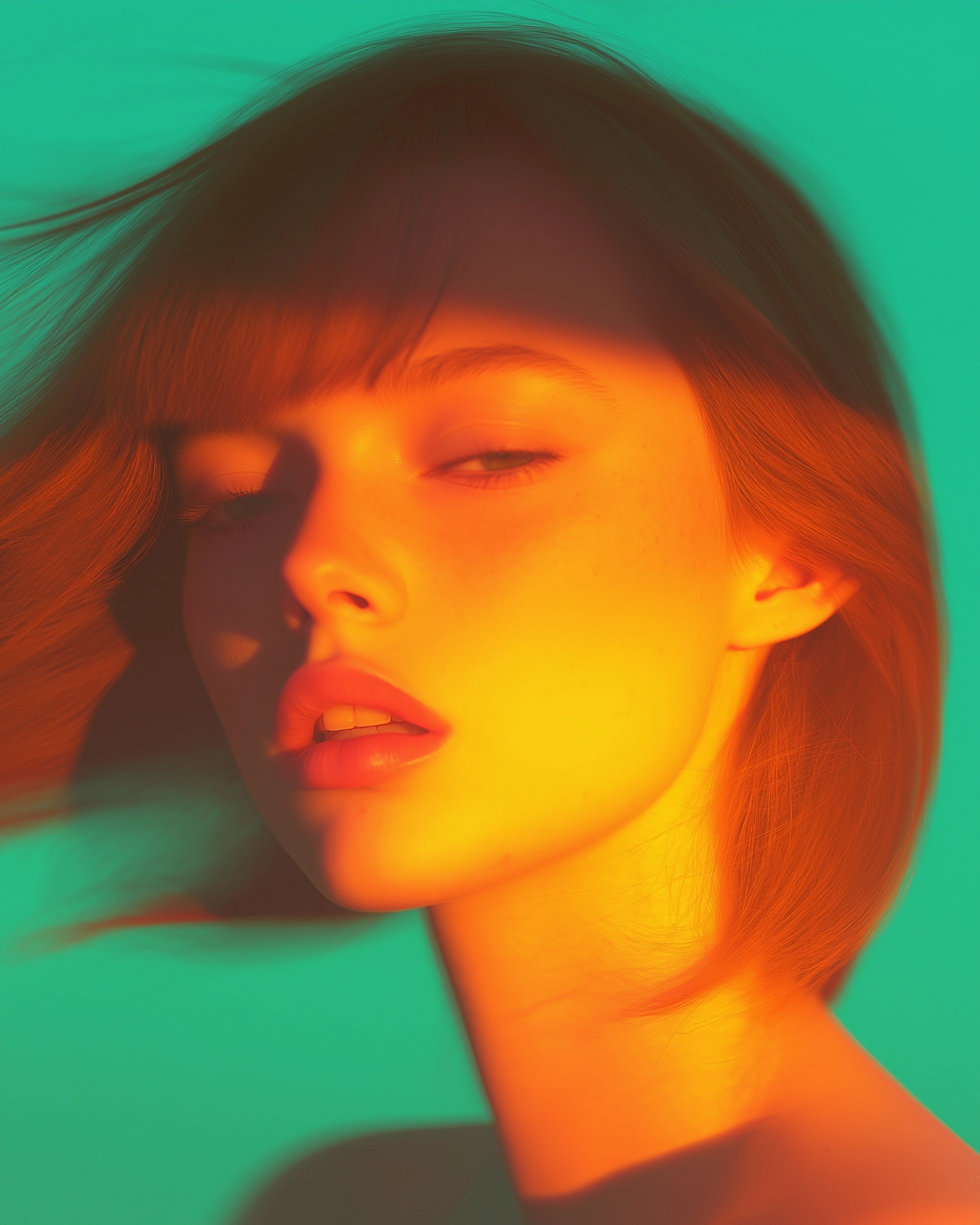 Dynamic Street Style: Supermodel Motion Blur • PromptDen