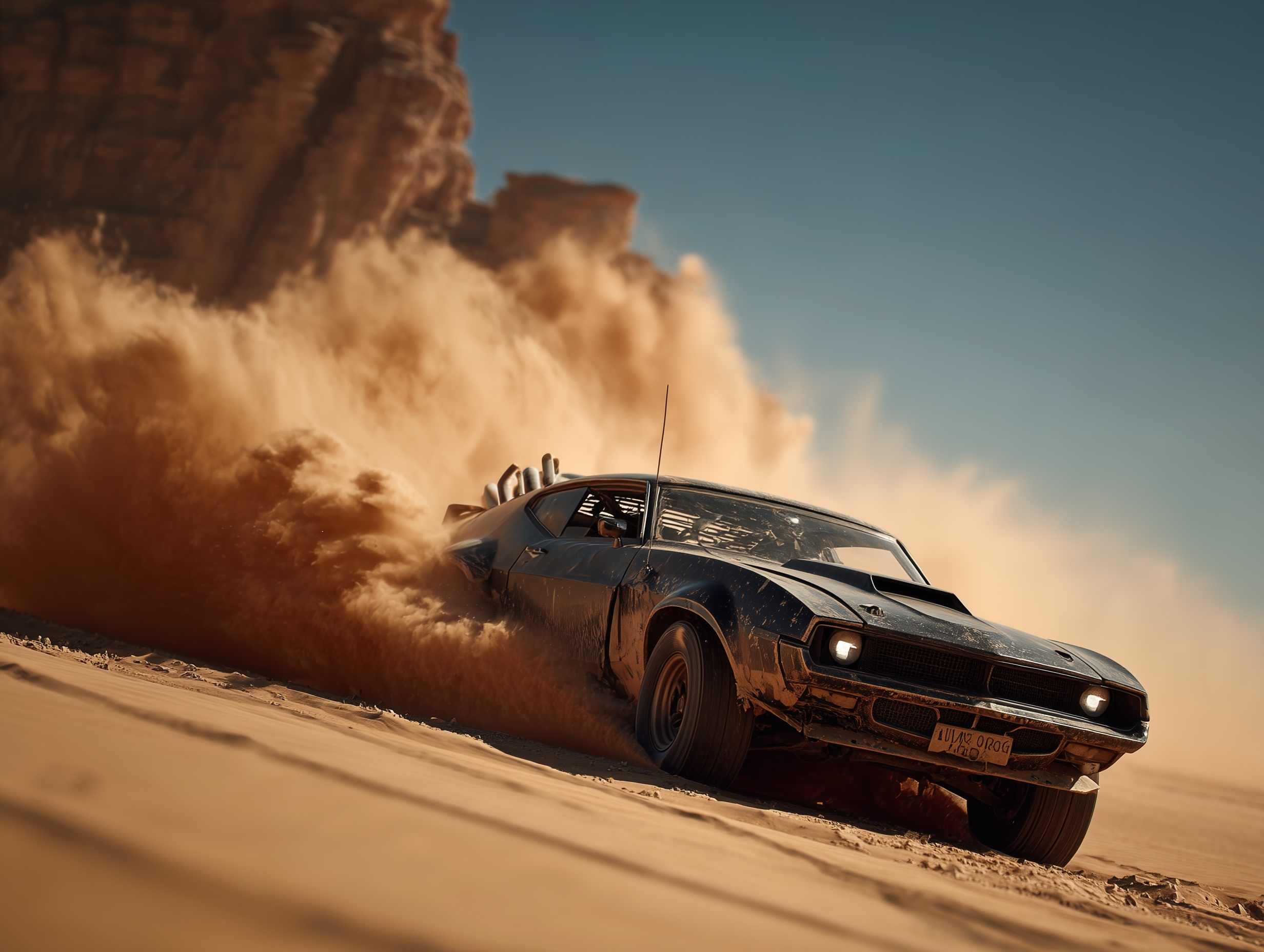 Ultimate Desert Racer: Thrill Of The Canyon Dash! • PromptDen