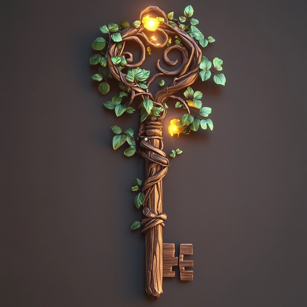 Enchanting Forest Key: Unlock Your Magic Today! • PromptDen