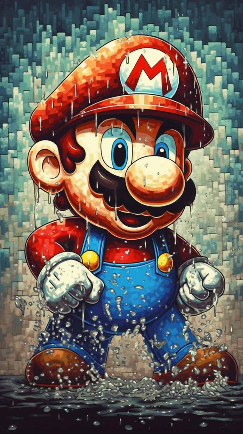 Colorful 8-bit Art: Retro Fun For Everyone! • PromptDen