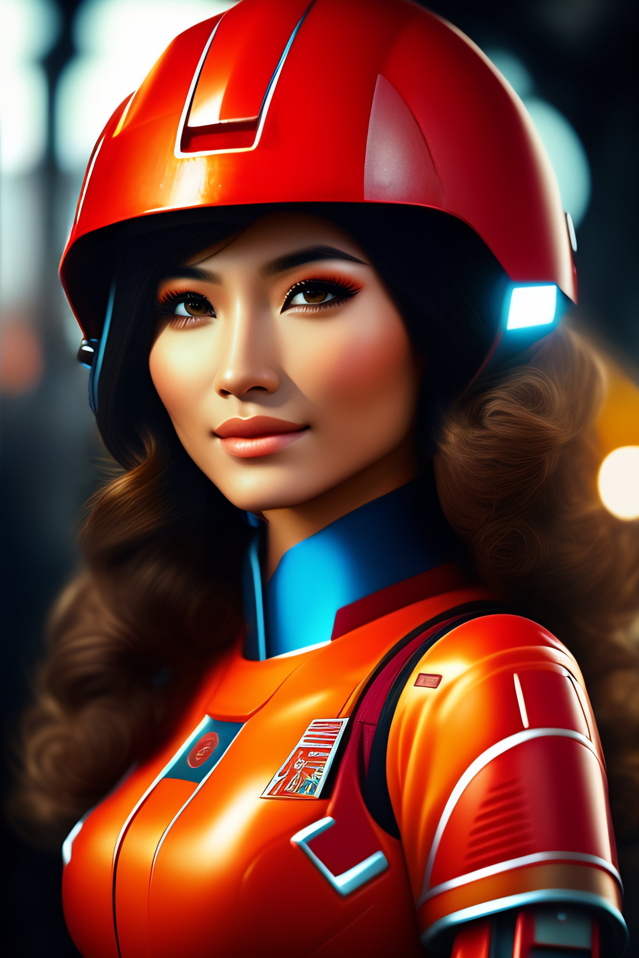 Meet The Autobot Girl: A Powerful Transformer • PromptDen