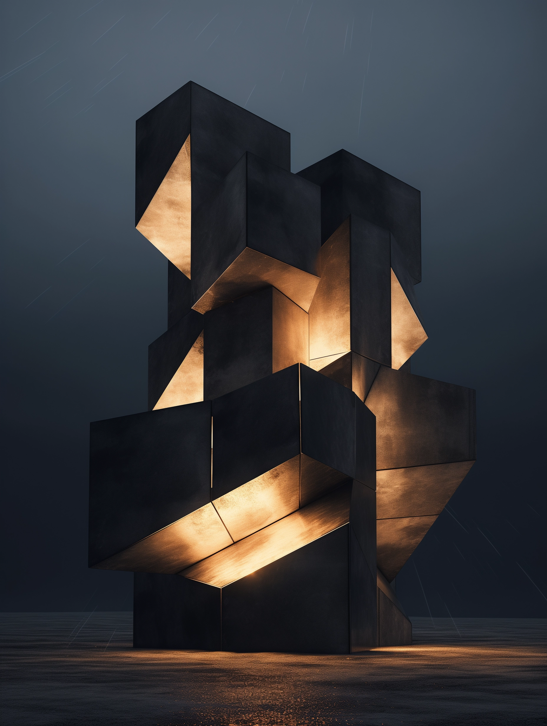 Dark Light: 8k Multimedia Art Installation - Brutalism And ...