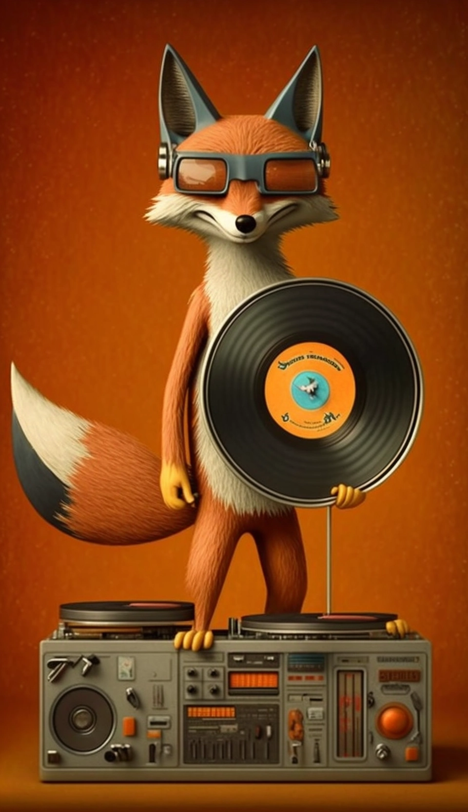 Fox Dj: Groove To The Beat • PromptDen