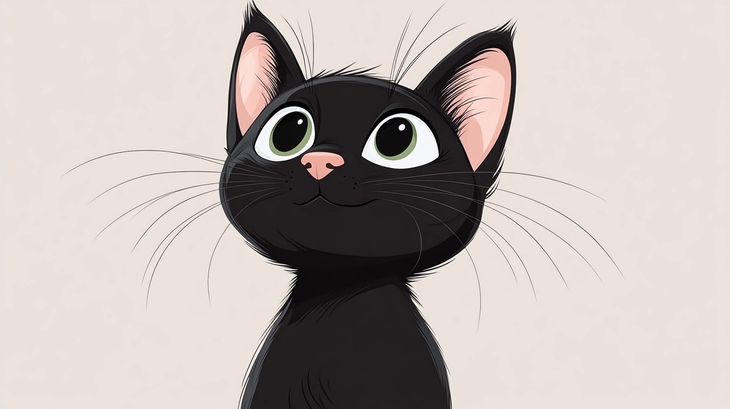 Whimsical Cartoon Female Cat Art For Your Home • PromptDen