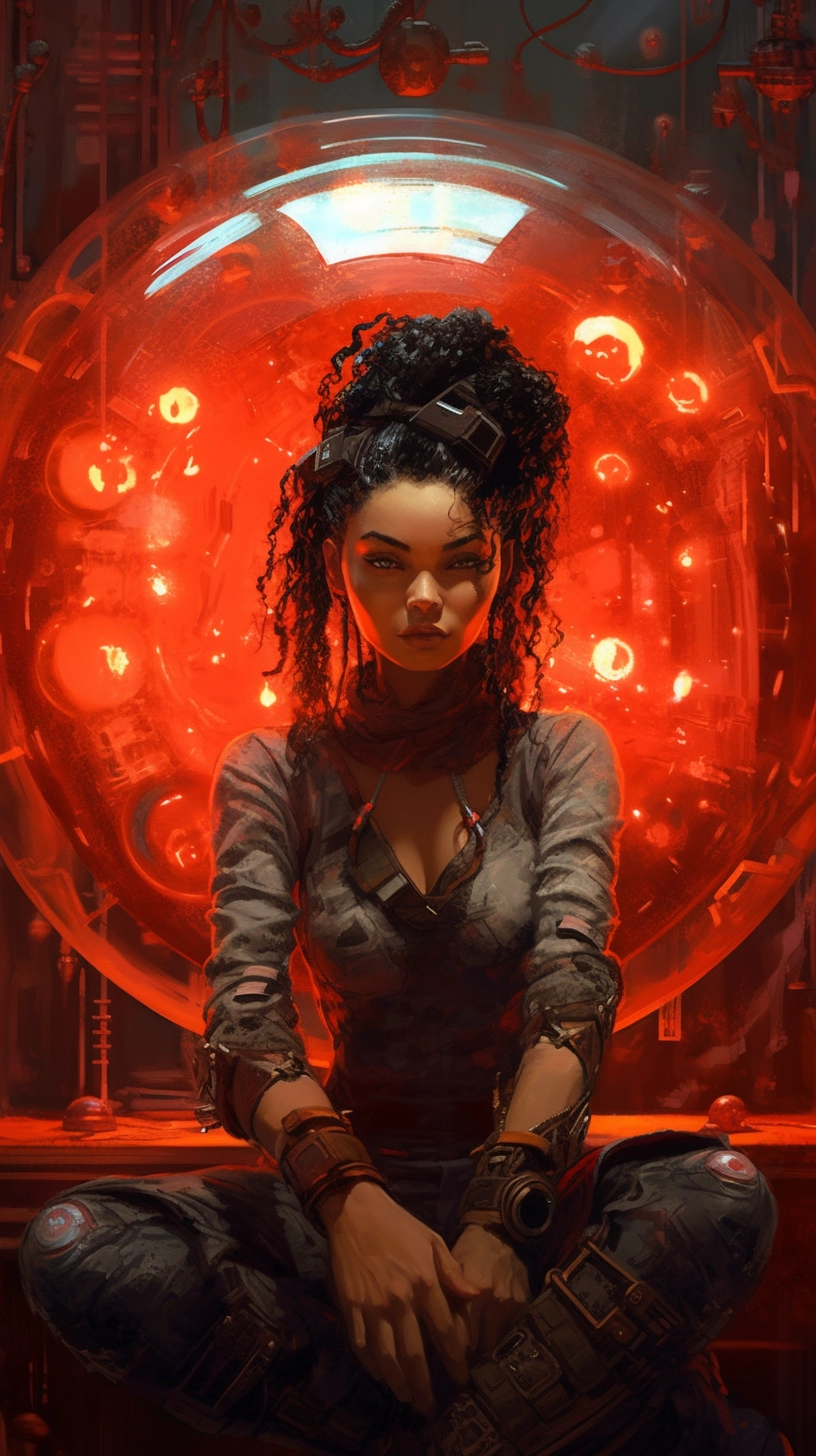 Cyber Gypsy Seeress: Unveiling The Future • PromptDen