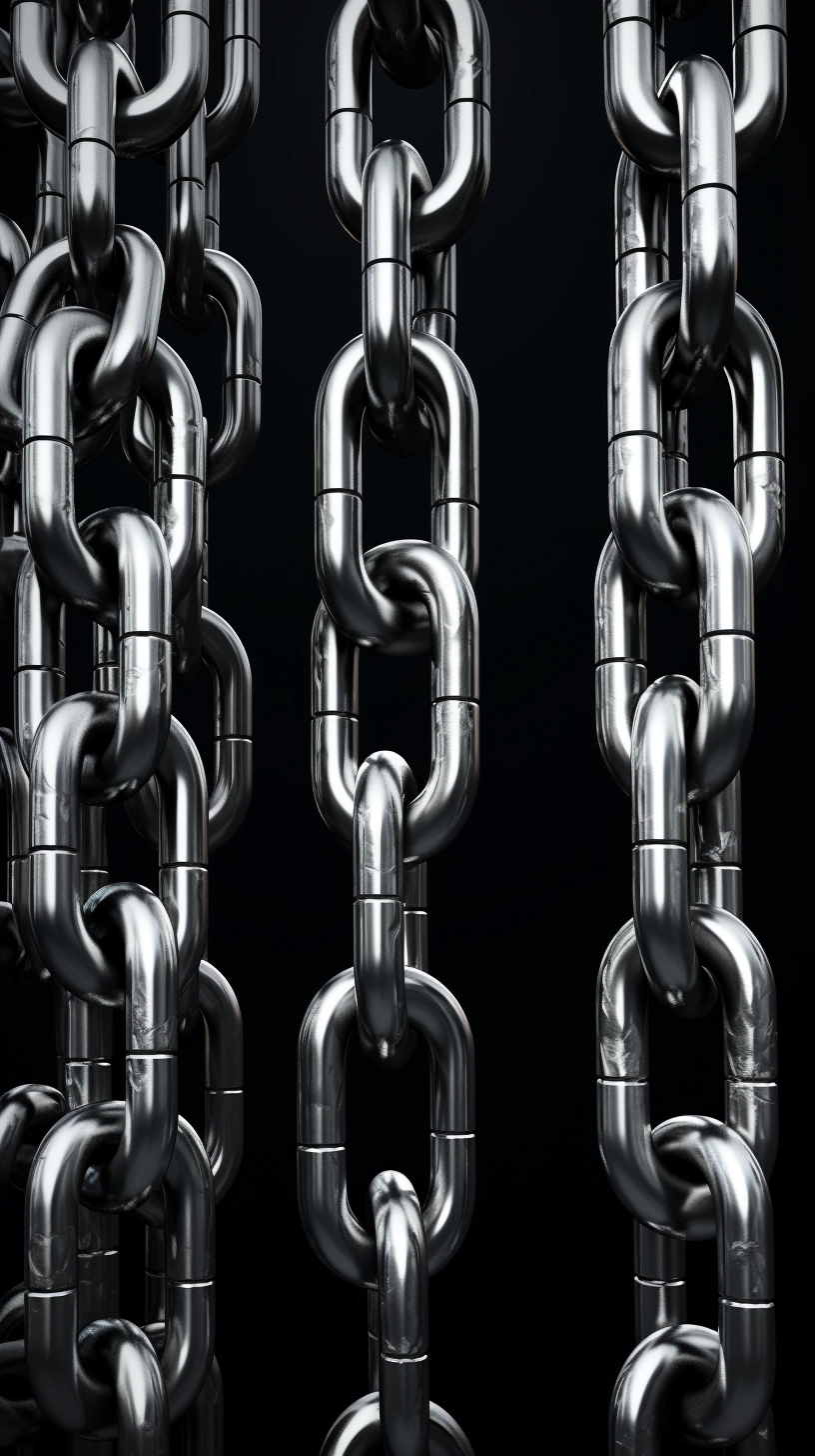 Mesmerizing 8k Melting Chain Links: High-quality Photo Realism • PromptDen