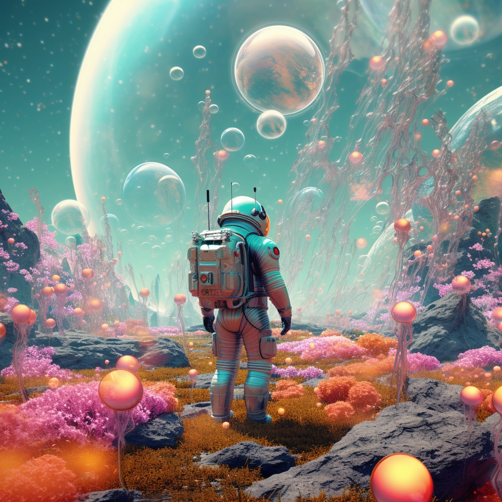 Discover A Photorealistic 80's Utopia In A Colourful Sci-fi World ...