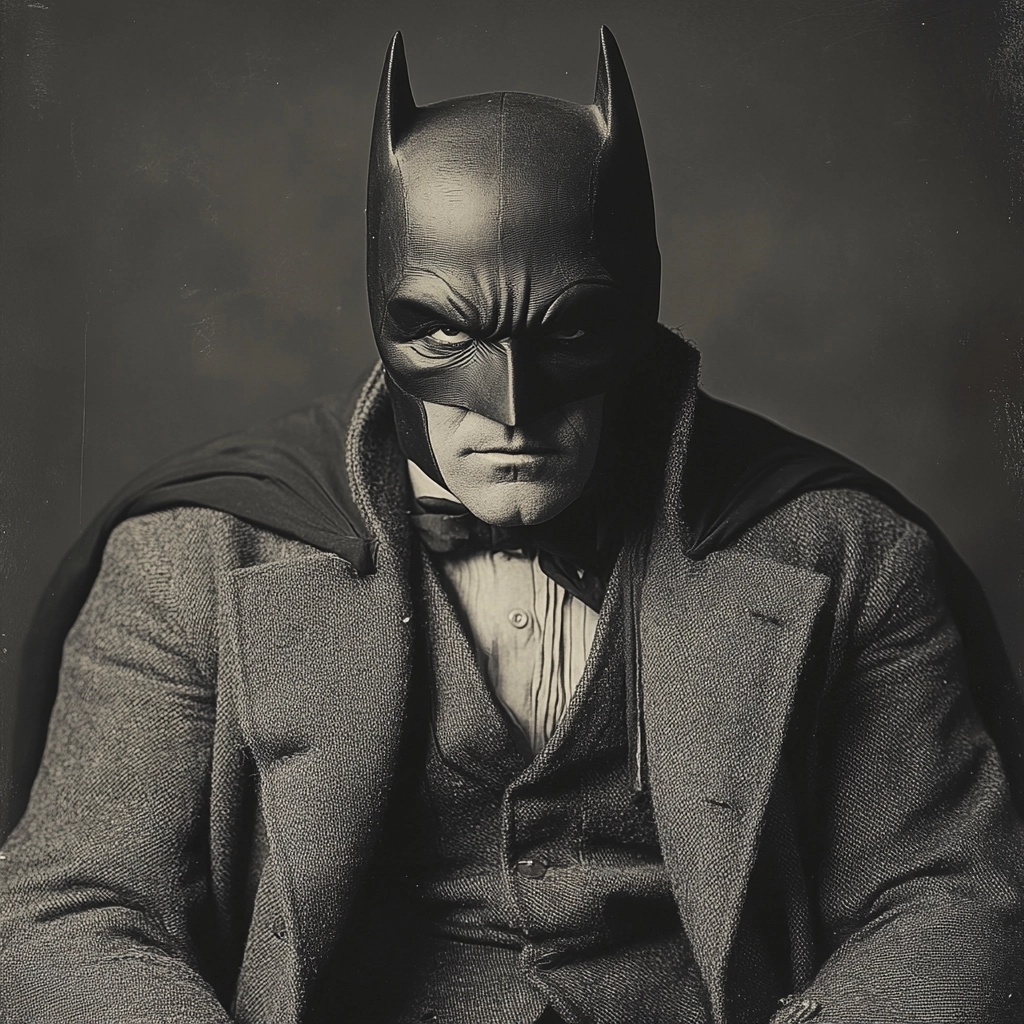 Batman In 1930s Secretary Attire: A Unique Twist • PromptDen