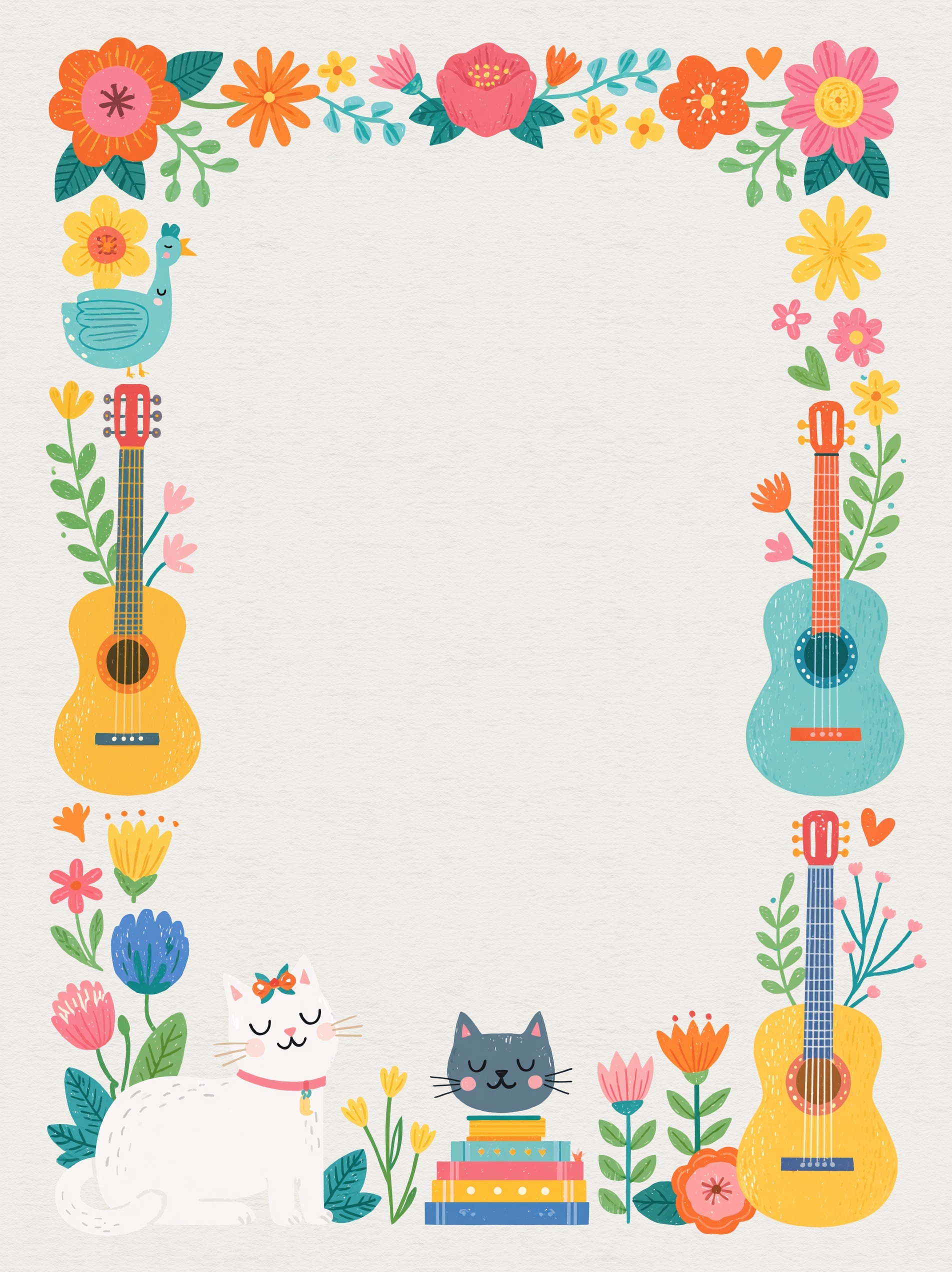 Playful Pastel Certificate Design With Whimsical Frames • PromptDen