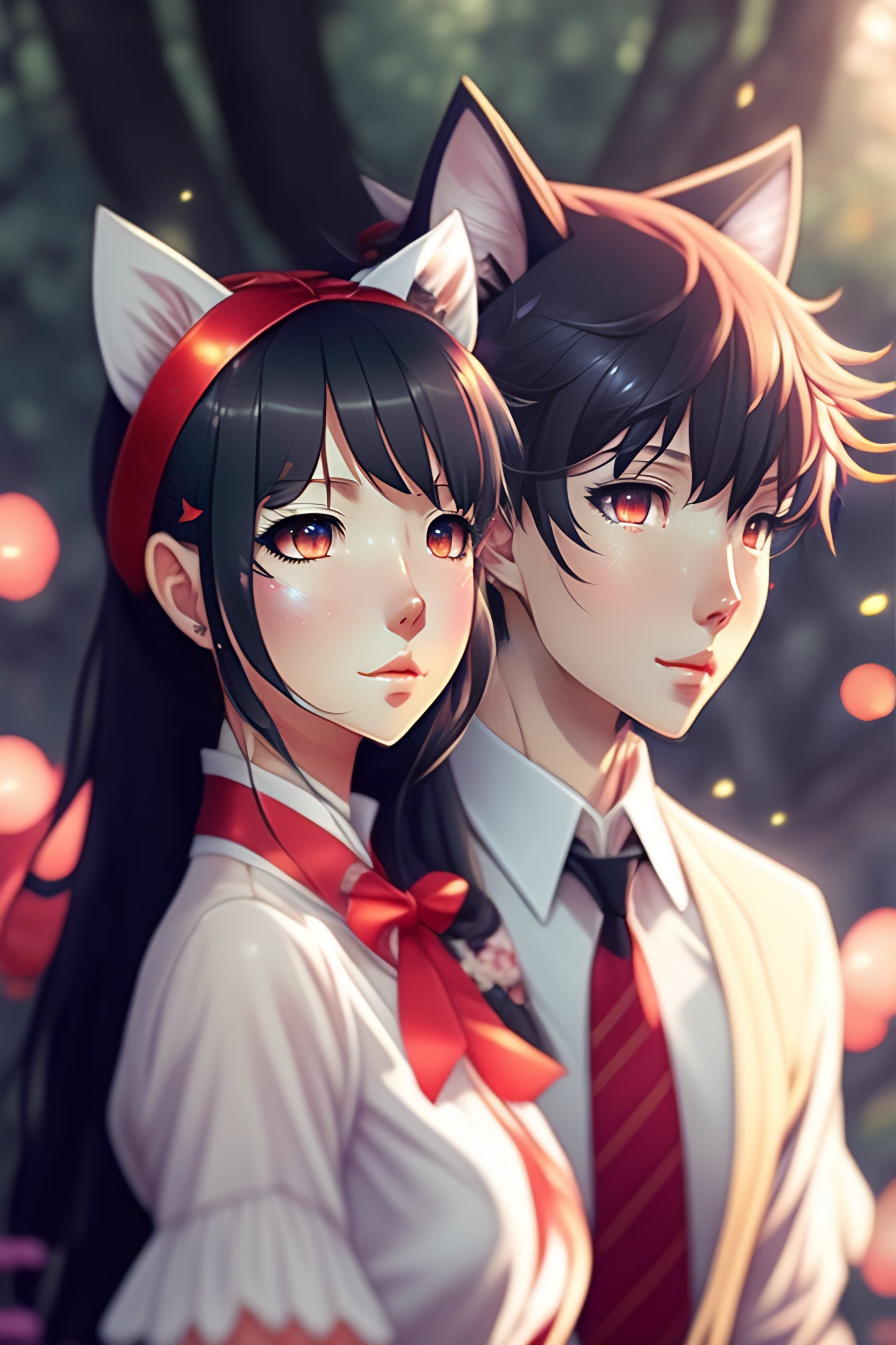 Magical Anime Forest: Stunning Key Visual • PromptDen