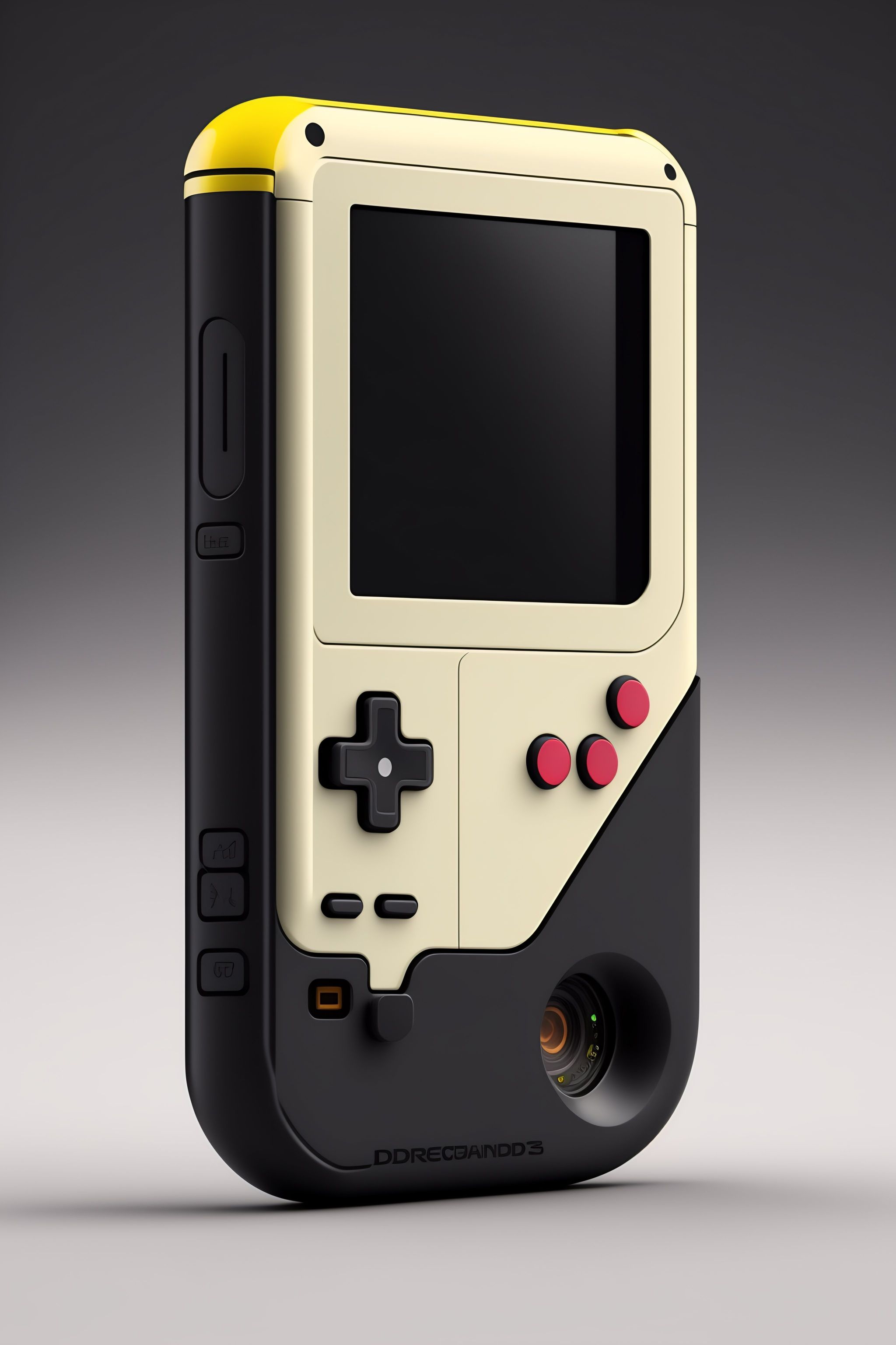 Futuristic Nintendo Ds With Overwatch On Screen • PromptDen