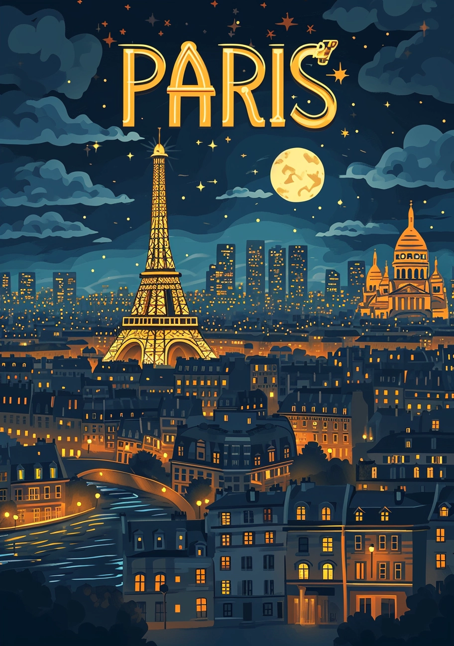 Explore The Artistic Essence Of Paris - Graphic Design-inspired Travel ...