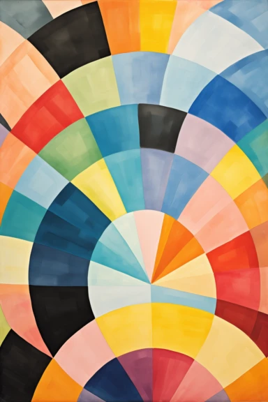 Sonia Delaunay Art Print - V 5.2 • PromptDen